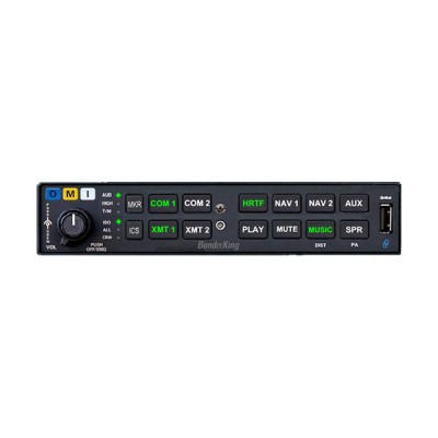 BENDIXKING AEROPANEL 100 CONTROL AUDIO PANEL - Apex Shop - Aviation ...