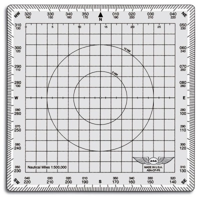 SQUARE AVIATION PLOTTER - ApexShop - Aviation Parts Inc.